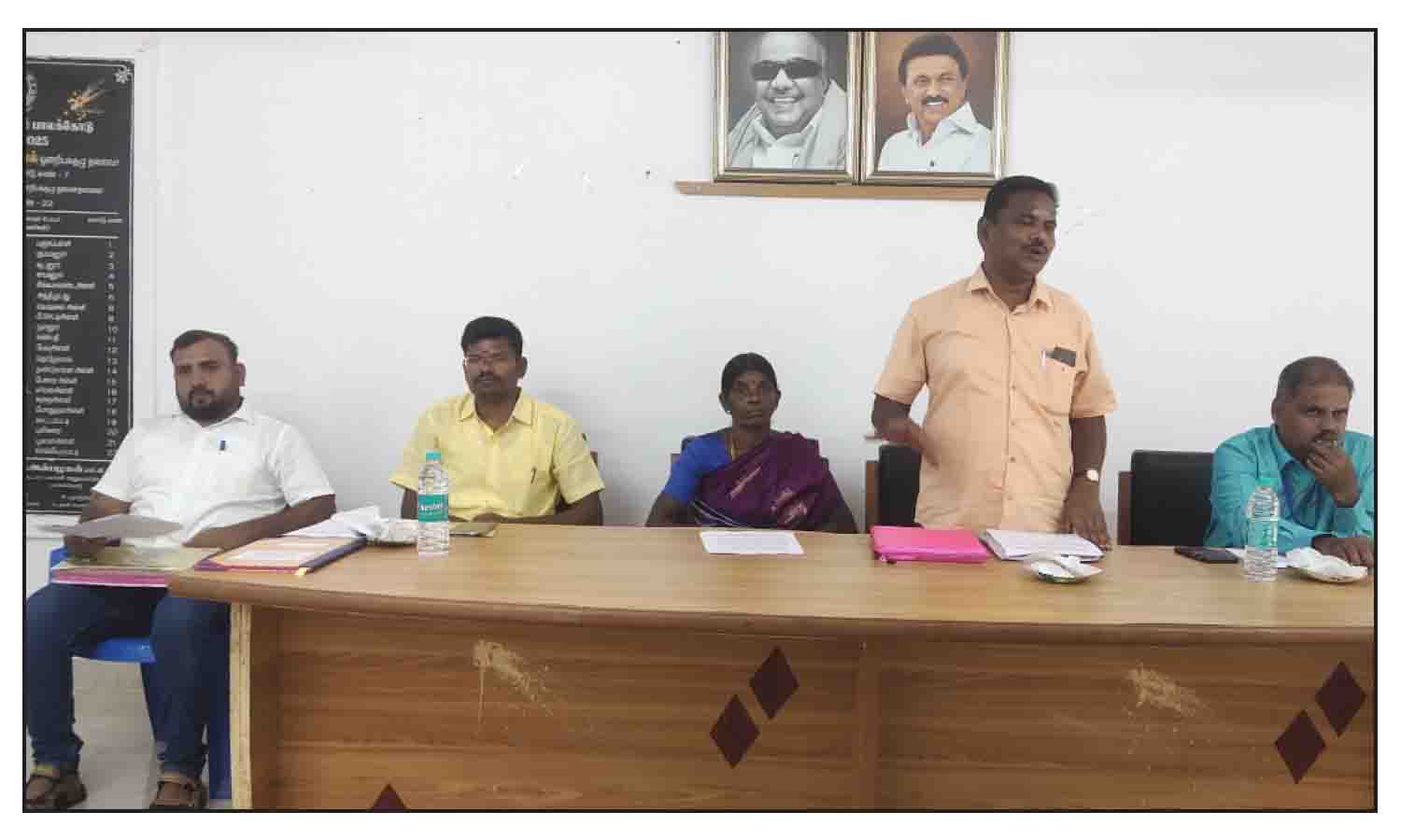 பாலக்கோடு வட்டார வளர்ச்சி அலுவலகத்தில் ஒன்றிய கவுன்சிலர்கள் ஆலோசனை ...