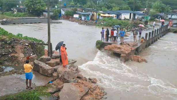 காஞ்சிபுரம் வேகவதி ஆற்றில் வெள்ளப்பெருக்கு | Tamil News Kanchipuram ...