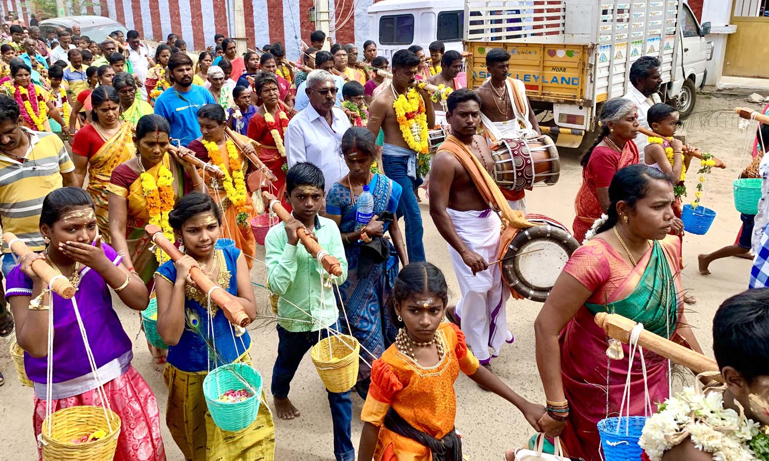 கழுகுமலை கழுகாசலமூர்த்தி கோவில் மலர்காவடி விழா | Kalugumalai ...