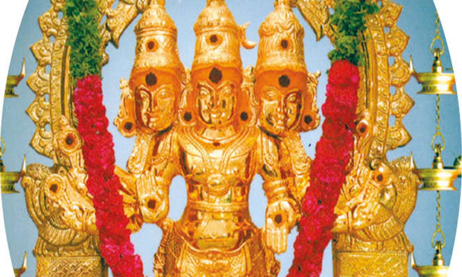 பிறை கவசத்துடன் காட்சி அளிக்கும் தாணுமாலயன் | Suchindram Thanumalayan ...