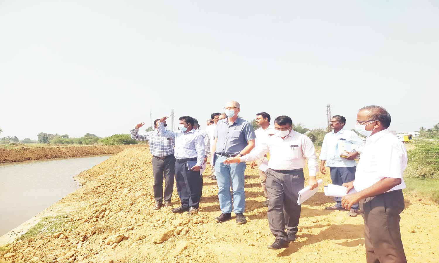 நெமிலி பகுதியில் உள்ள ஏரிகளில் உலக வங்கி குழு ஆய்வு | Ranipettai News ...