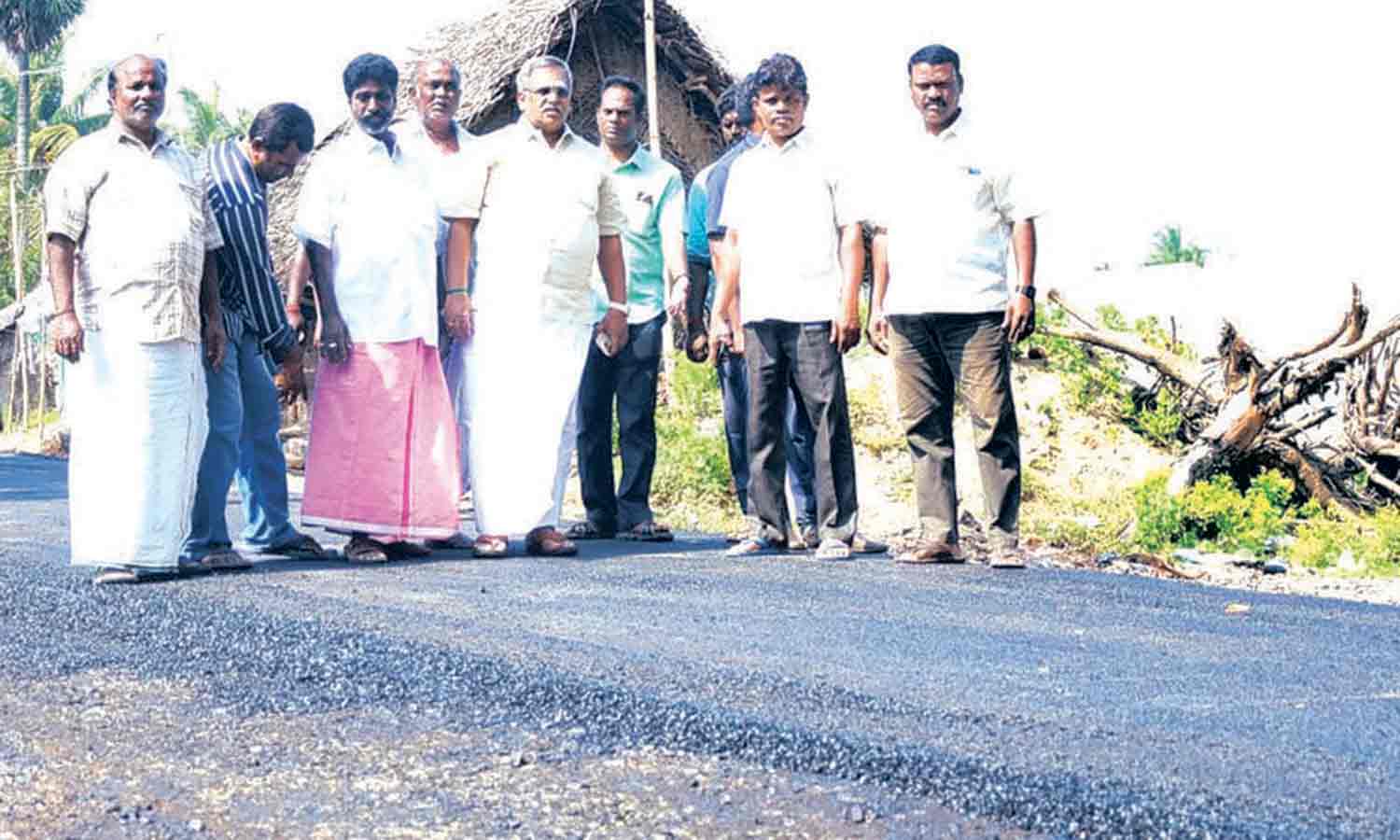 சாலை அமைக்கும் பணி-சபாநாயகர் ஏம்பலம் செல்வம் நேரில் ஆய்வு | Road ...