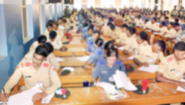 என்.சி.சி. மாணவர்களுக்கு எழுத்து, செய்முறை தேர்வு | NCC Writing, method ...