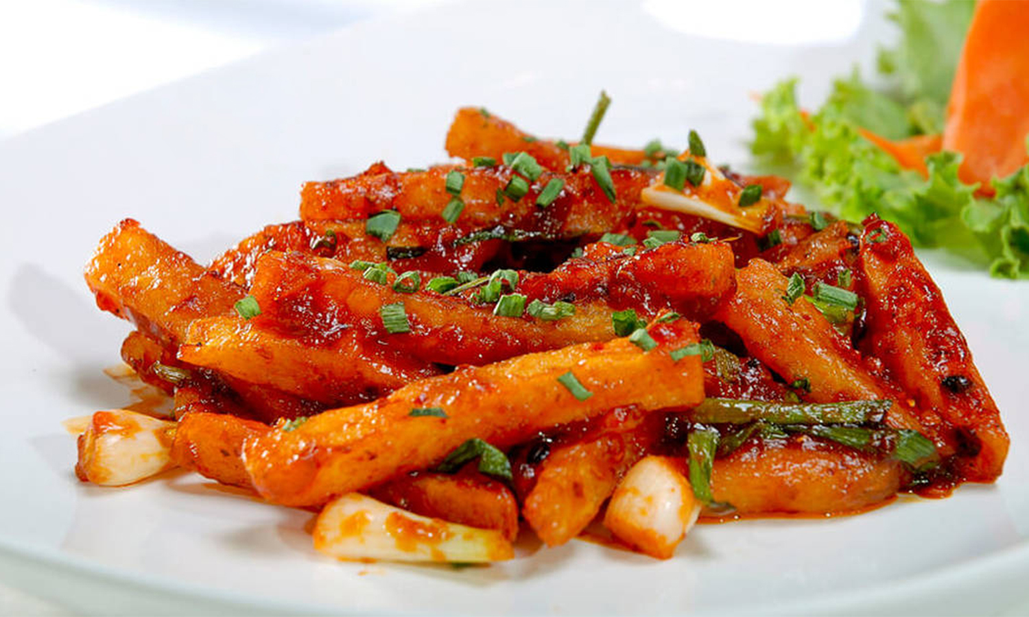 சூப்பரான ஸ்நாக்ஸ் சில்லி பொட்டேட்டோ | Chilli Potato Sweet Chilli Potato ...