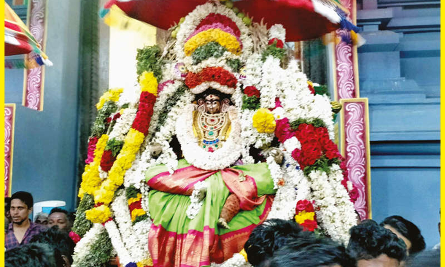 அம்மை நோயில் இருந்து பக்தர்களை காக்கும் கரம்பயம் முத்துமாாியம்மன் ...
