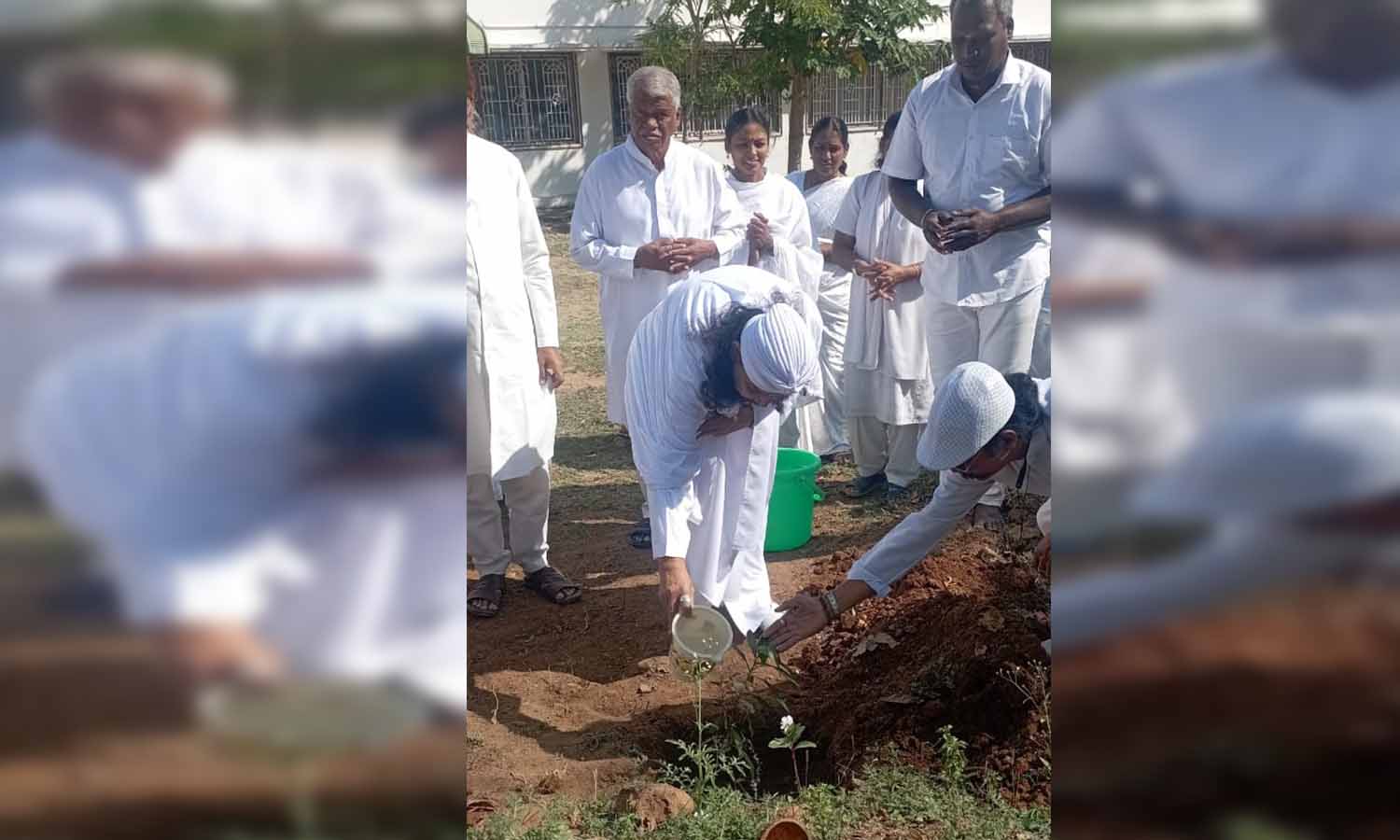 திருமூர்த்திமலை உலக சமாதான அறக்கட்டளை சார்பில்மரக்கன்றுகள் நடும் விழா ...