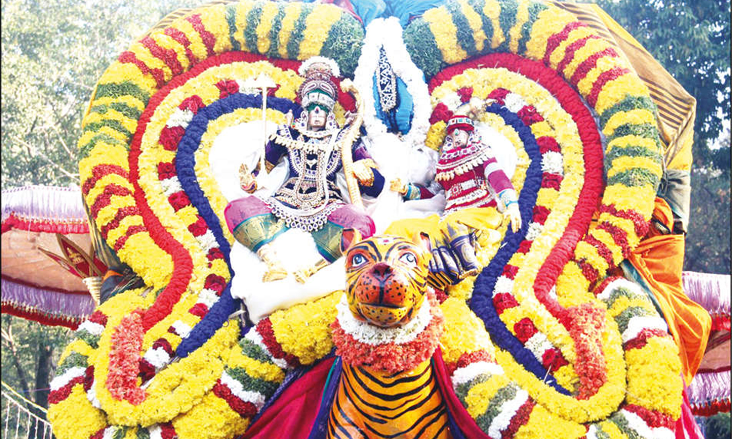 கபிலேஸ்வரர் கோவில் பிரம்மோற்சவ விழா: வியாக்ர, யானை வாகனங்களில் ...