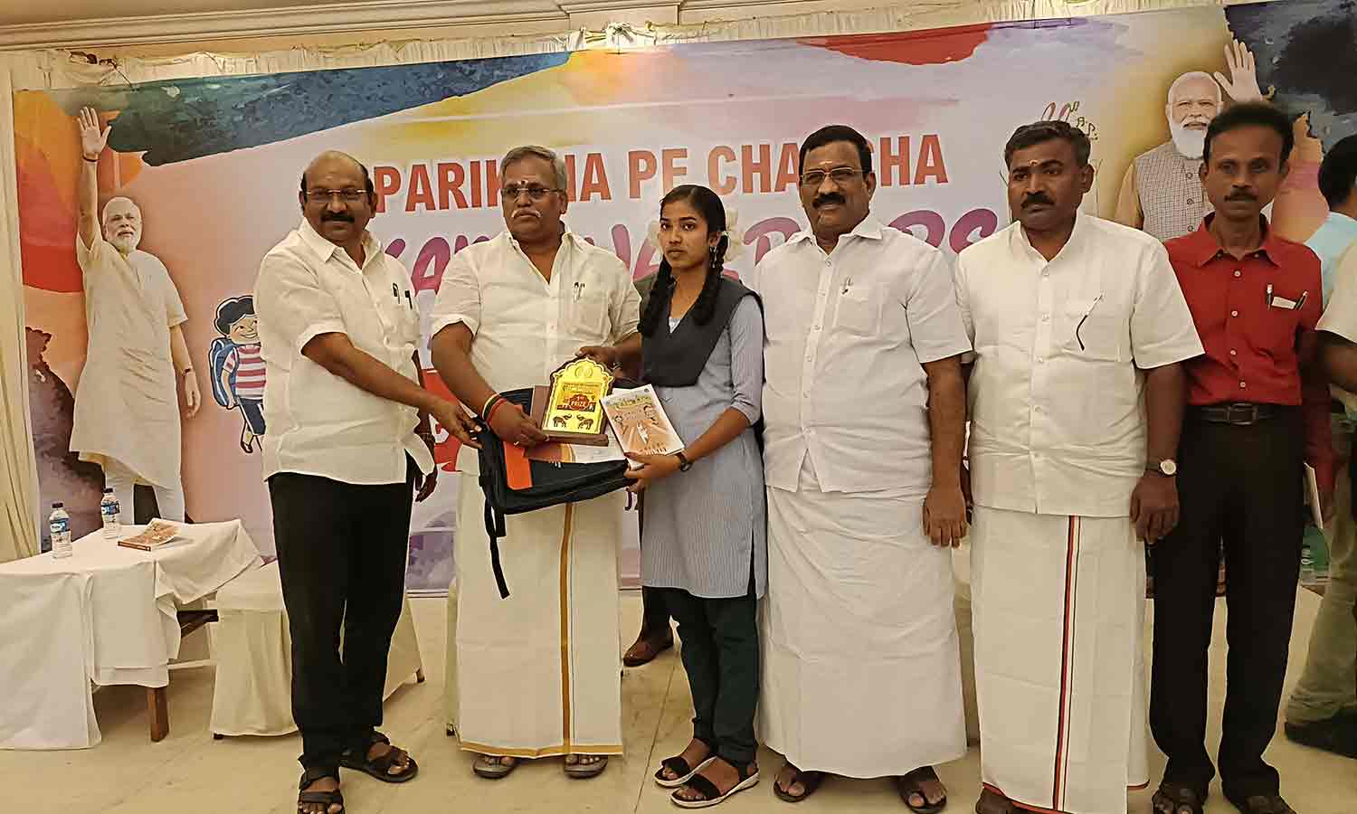 கலை-ஓவியப்போட்டி- சபாநாயகர் ஏம்பலம் செல்வம் பரிசு வழங்கினர் | Art ...