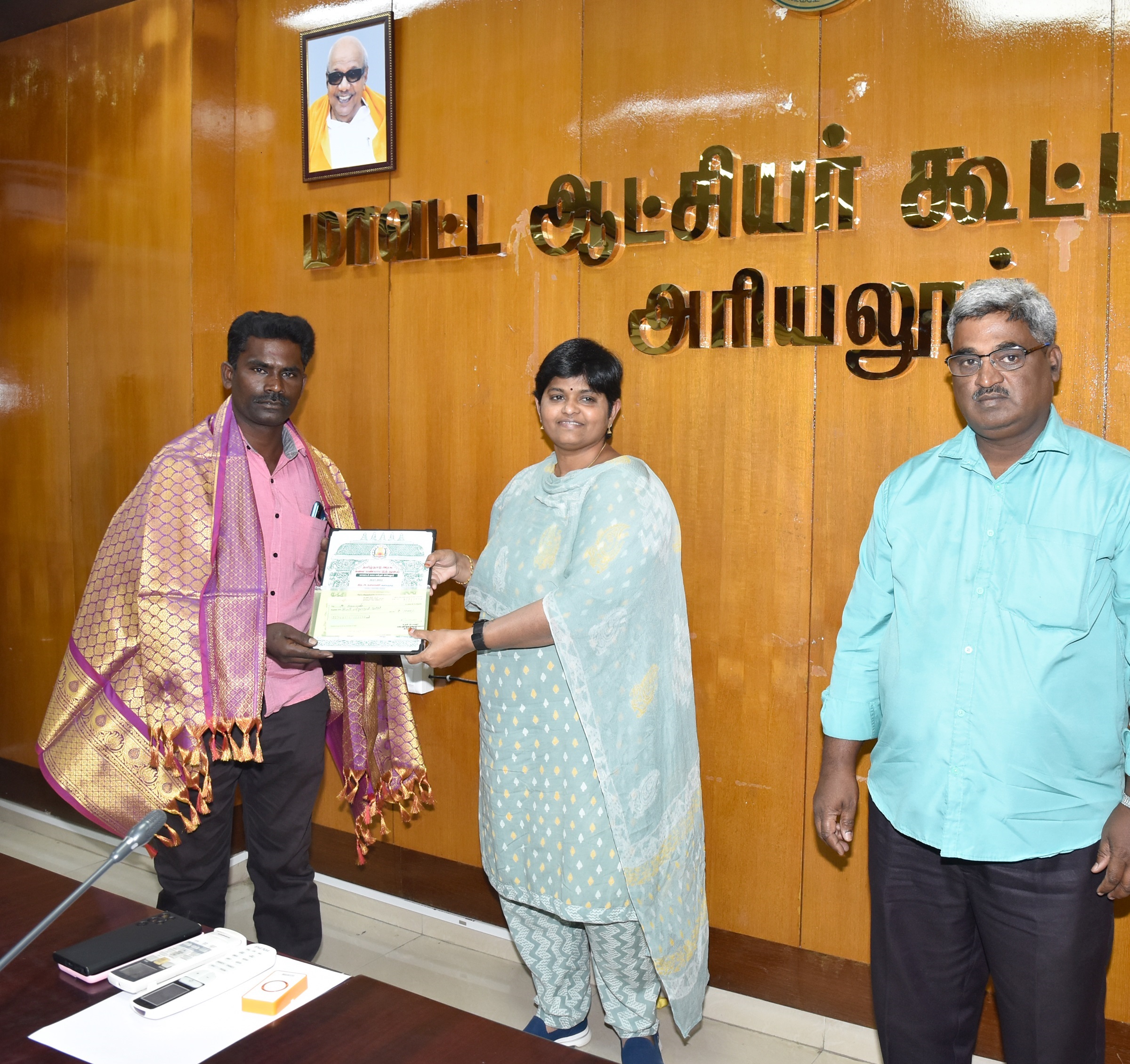 அரியலூர் மாவட்டத்தில் கலை விருதிற்காக தேர்வு செய்யப்பட்ட கலைஞர்களுக்கு ...