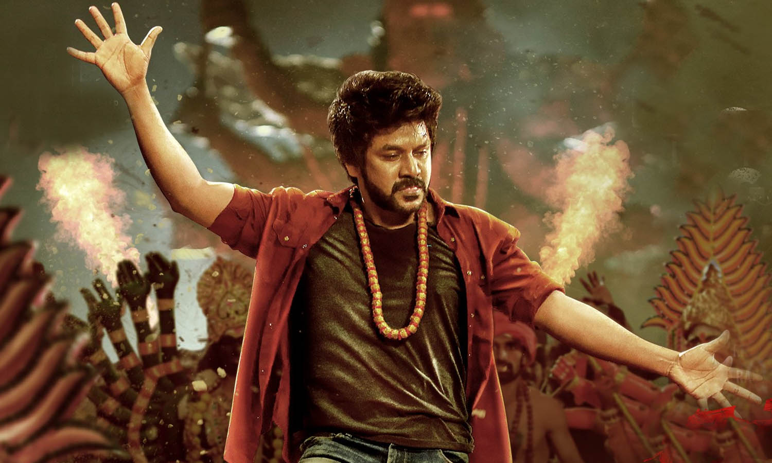 தொண்டைக்குழியில் நிற்கும் சிவன் கொண்ட விஷமிது.. வைரலாகும் ருத்ரன் பட ...