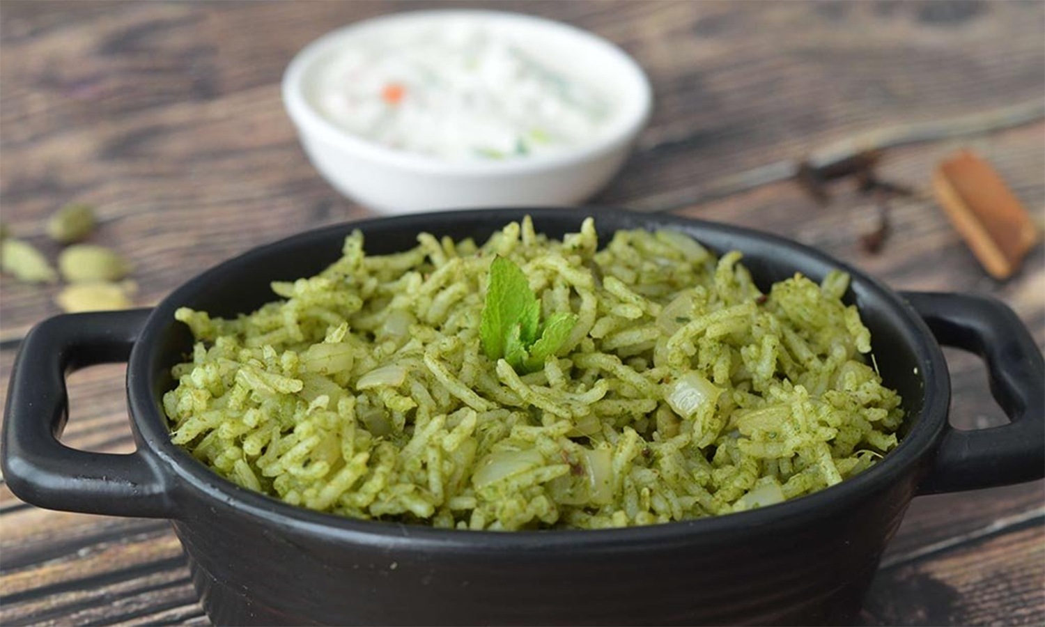 லஞ்ச் பாக்ஸ் ரெசிபி: கிரீன் பிரியாணி | Green Biryani Green veg Biryani ...