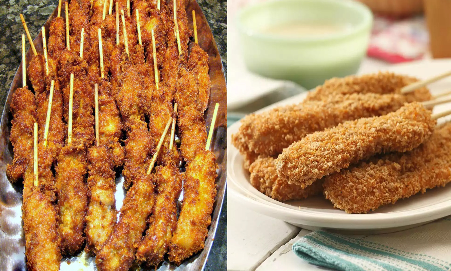 சூப்பரான ஸ்நாக்ஸ் சிக்கன் ஸ்டிக் | Chicken Stick crunchy Chicken Stick ...