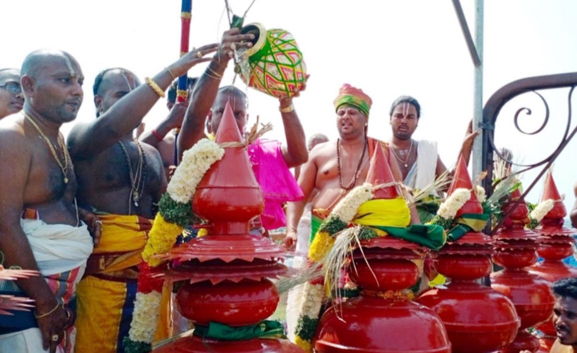 சவுமிய நாராயண பெருமாள் கோவில் கும்பாபிஷேகம் | Sivagangai News Saumiya ...