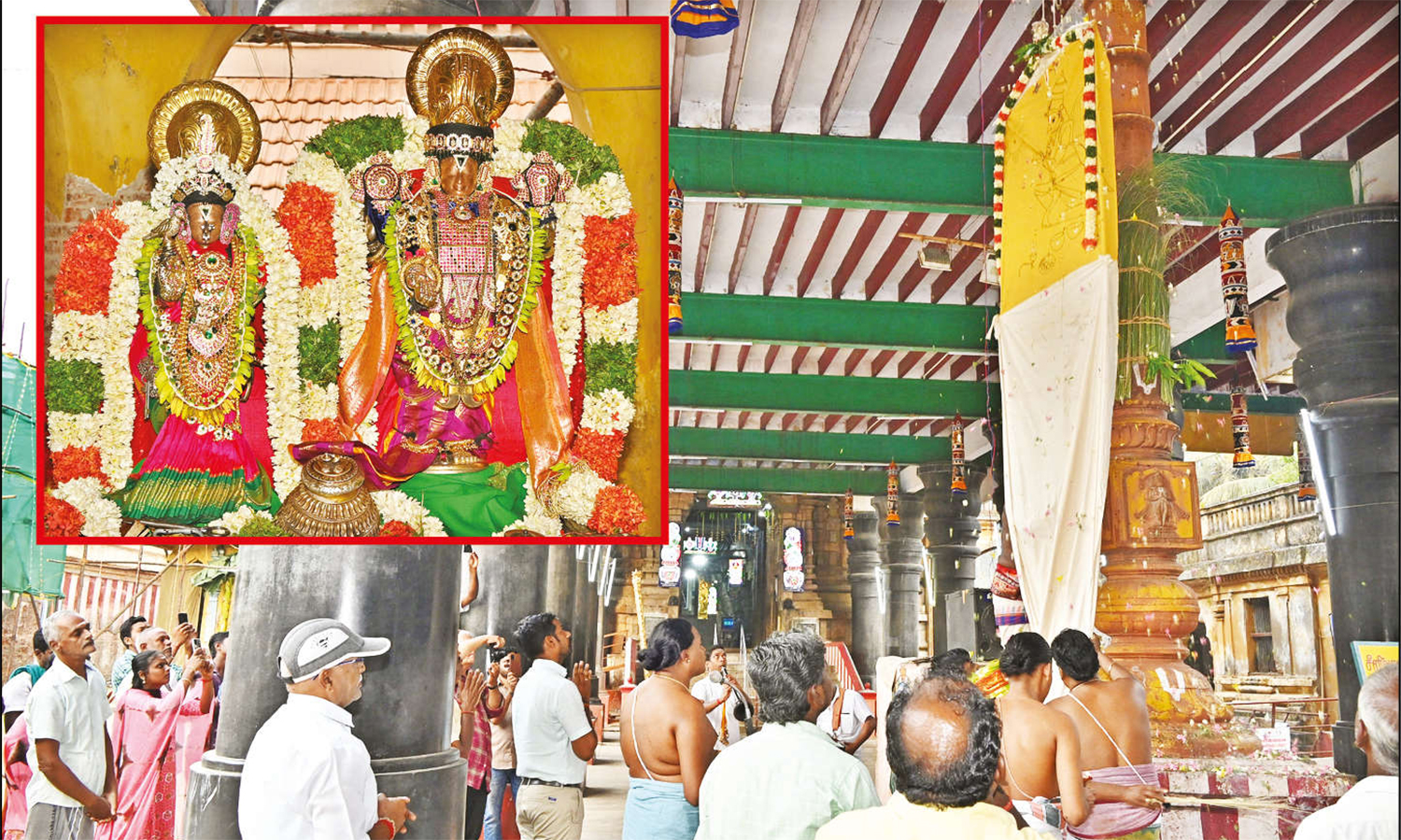 நாச்சியார்கோவில் சீனிவாசபெருமாள் கோவிலில் 1-ந்தேதி கல்கருட சேவை ...