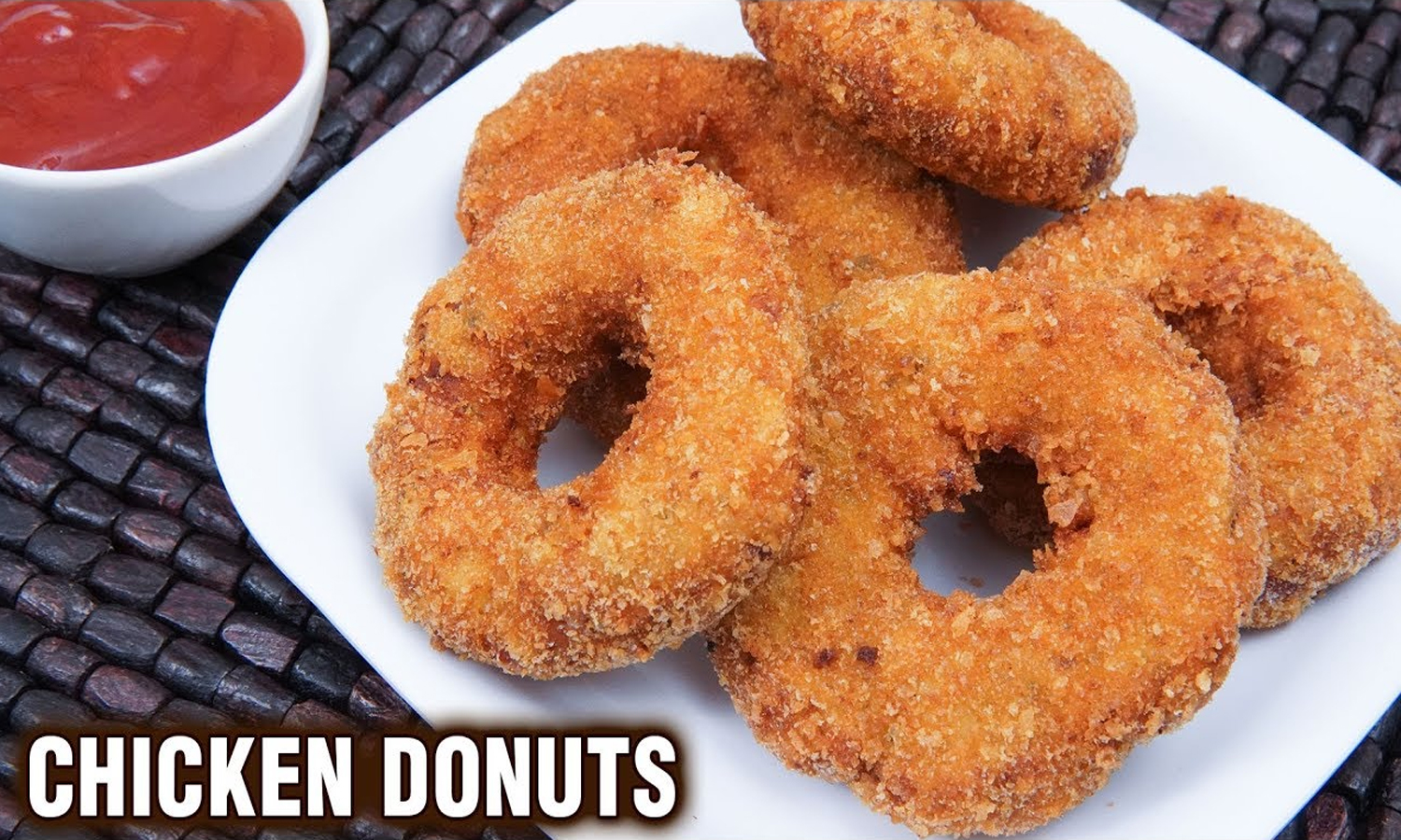 மொறு மொறு சிக்கன் டோநட்ஸ் | Chicken Donuts Chicken Nuggets