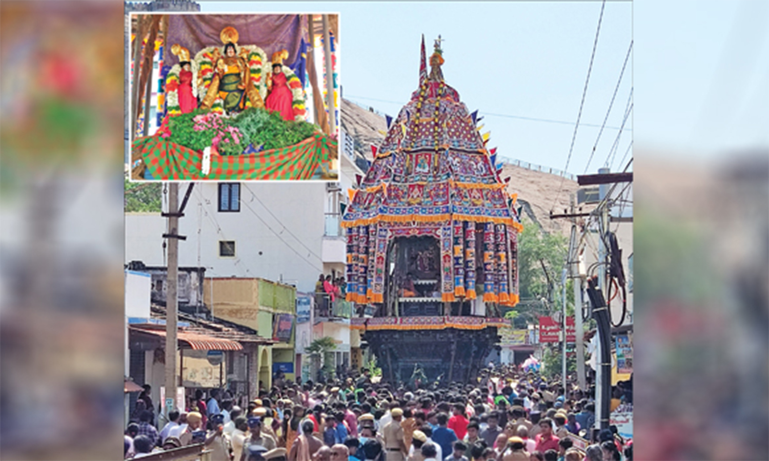 நாமக்கல் நரசிம்மர் கோவில் தேரோட்டம் கோலாகலம்: திரளான பக்தர்கள் ...