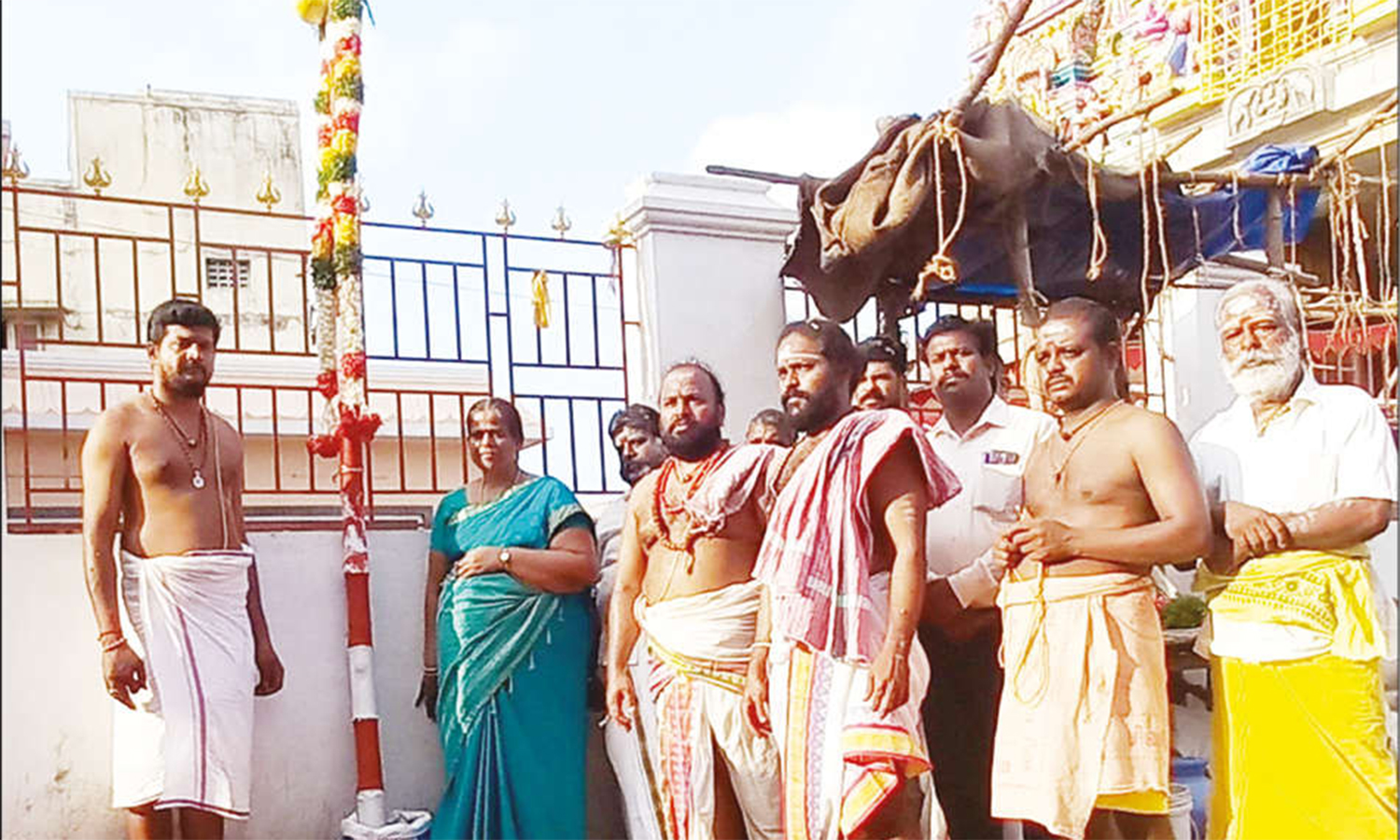 சித்திரை தேர் திருவிழாவை முன்னிட்டு சமயபுரம் மாரியம்மன் கோவிலில் ...