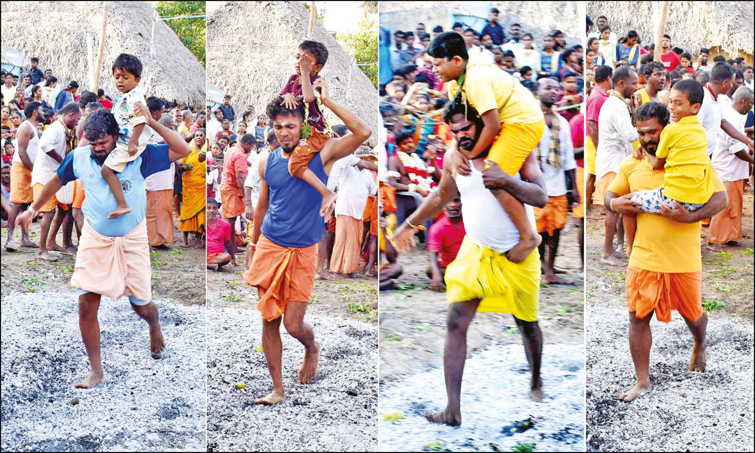 கீச்சாங்குப்பம் காளியம்மன் கோவில் பங்குனி திருவிழா: தீமிதித்து ...