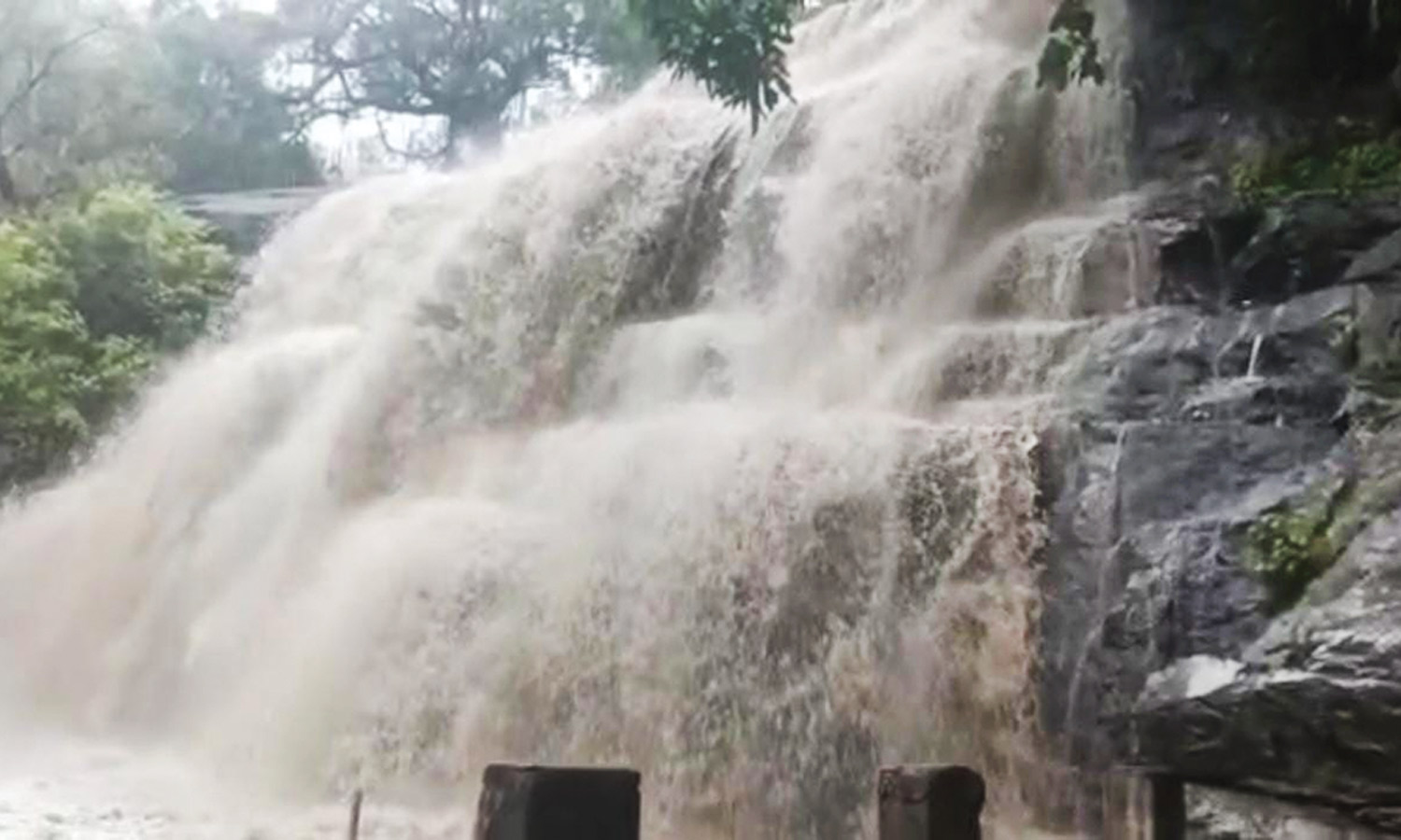 தேனி மாவட்டத்தில் வெளுத்து வாங்கிய மழை- அருவிகளில் ஆர்ப்பரித்து ...