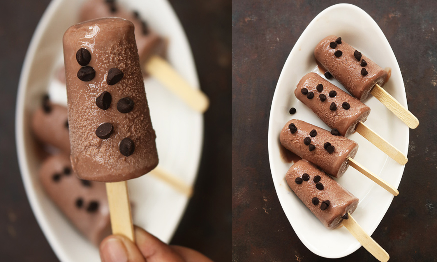 சாக்கோ சிப்ஸ் குல்ஃபி செய்யலாம் வாங்க... | Chocolate Kulfi Choco Kulfi