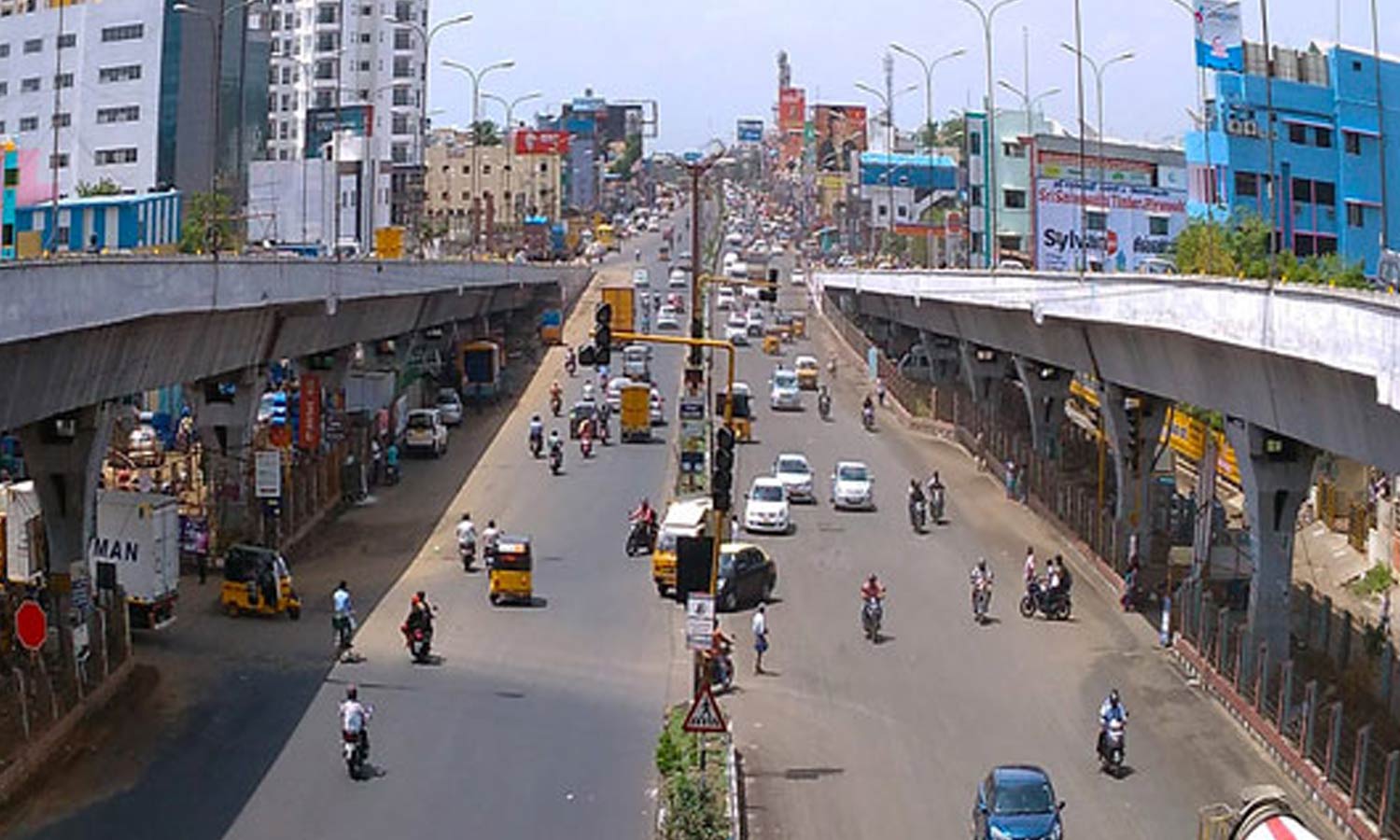 பஸ் நிலையங்களை ரெயில் நிலையத்துடன் இணைக்க தாம்பரத்தில் ஆகாய ...