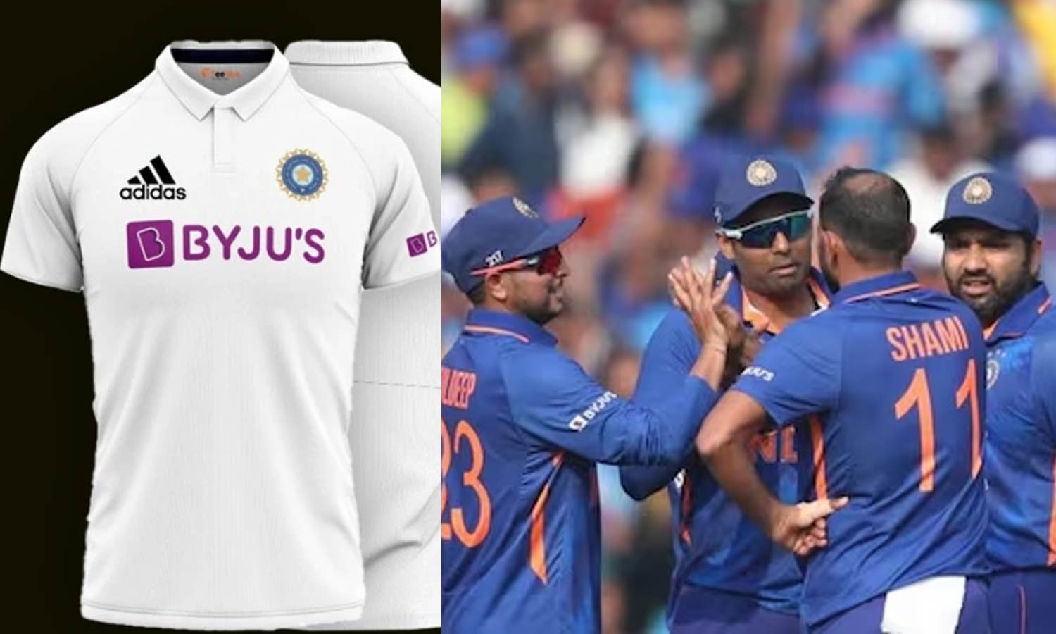 இந்திய அணியின் புதிய கிட் ஸ்பான்சர்.. அடிடாஸ் நிறுவனத்துடன் பிசிசிஐ ...