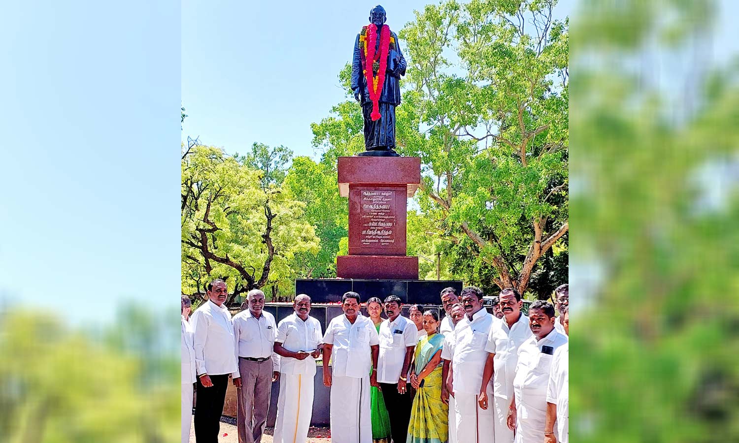 திருச்செந்தூரில் சி.பா. ஆதித்தனார் சிலைக்கு அமைச்சர் அனிதா ...
