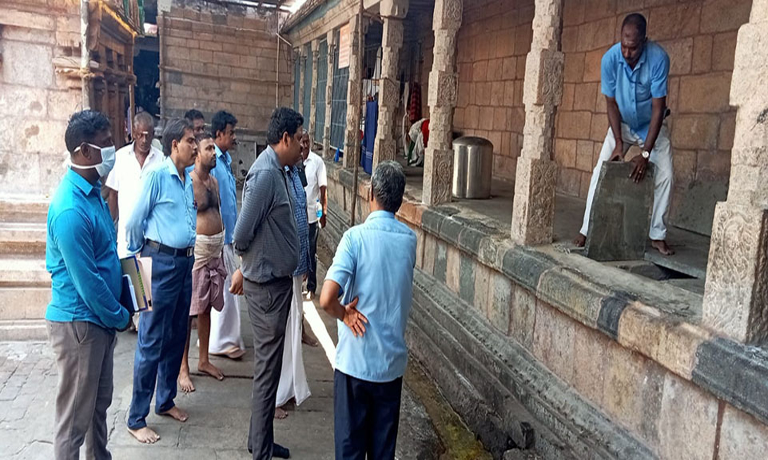 திருநள்ளாறு சனீஸ்வரர் கோவிலில் தேரோட்டம்: கலெக்டர் ஆய்வு | Chariot at ...