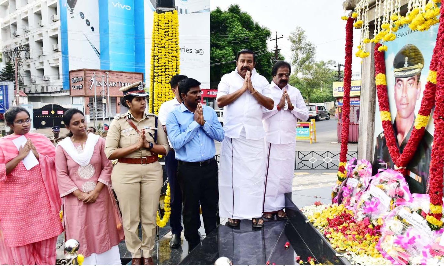மேஜர் சரவணனின் 24-ம் ஆண்டு நினைவு தினம் | TRICHY NEWS: 24th death ...