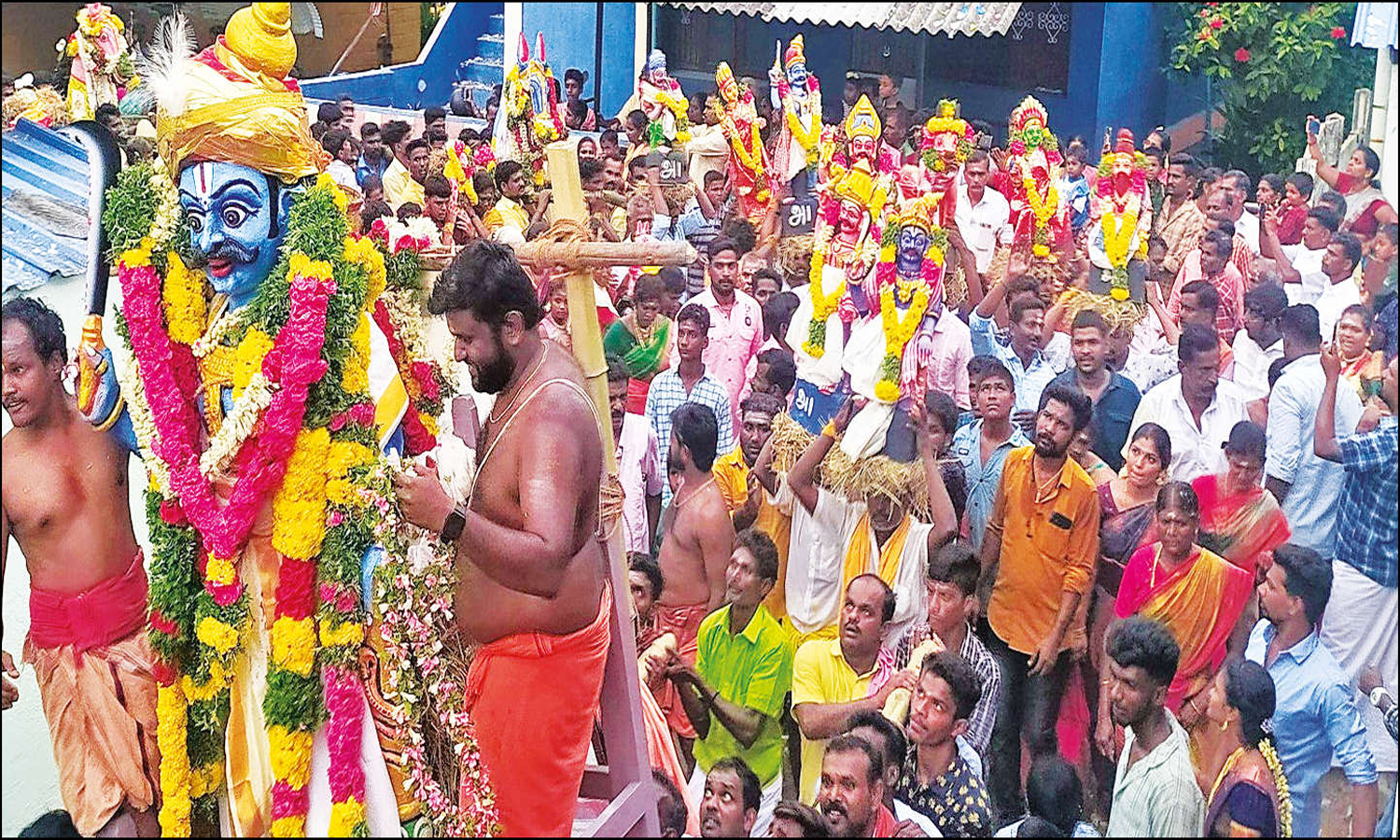 சோழவந்தான் அருகே 17 ஆண்டுகளுக்கு பிறகு புரவி எடுப்பு திருவிழா | Puravi ...