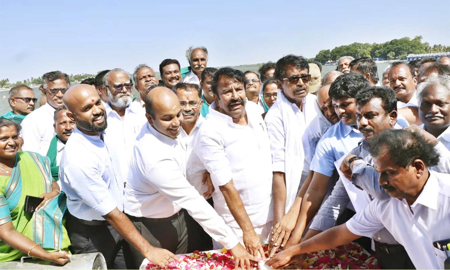 குறுவை சாகுபடிக்காக இன்று கல்லணை திறப்பு- அமைச்சர் கே.என்.நேரு திறந்து ...