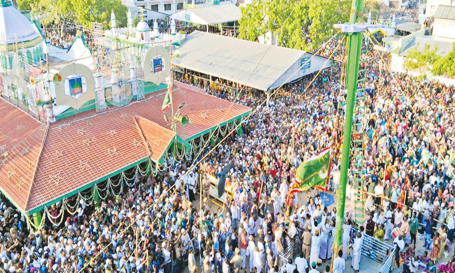 ஏர்வாடி தர்கா கொடியிறக்கம் | Ervadi dargah festival end