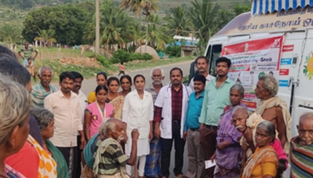 கல்வராயன் மலை கிராமங்களில் காசநோய் கண்டறியும் சிறப்பு முகாம் | Salem ...