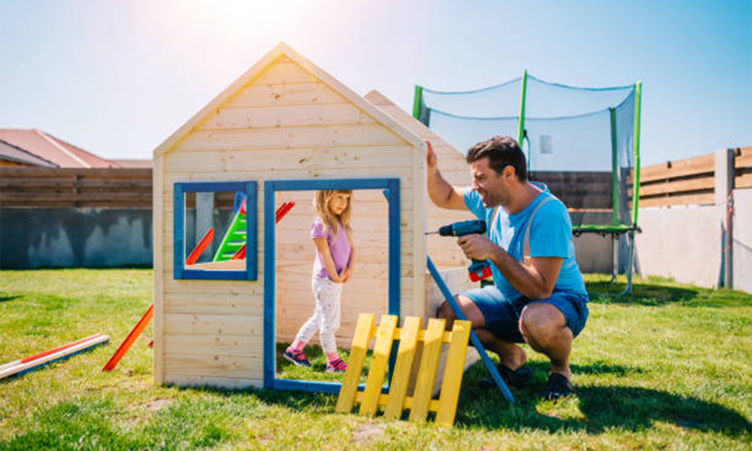 "பிளே ஹவுஸ்" அமைத்து குழந்தைகளை குஷிப்படுத்தலாம்.. | children play ...