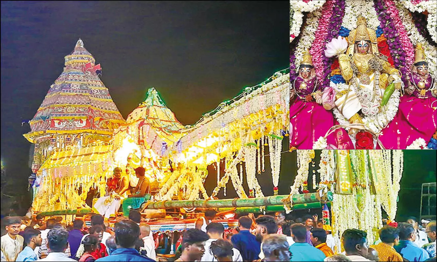 சேவகபெருமாள் கோவிலில் பூப்பல்லக்கு திருவிழா | Sevuga Perumal Temple poo ...