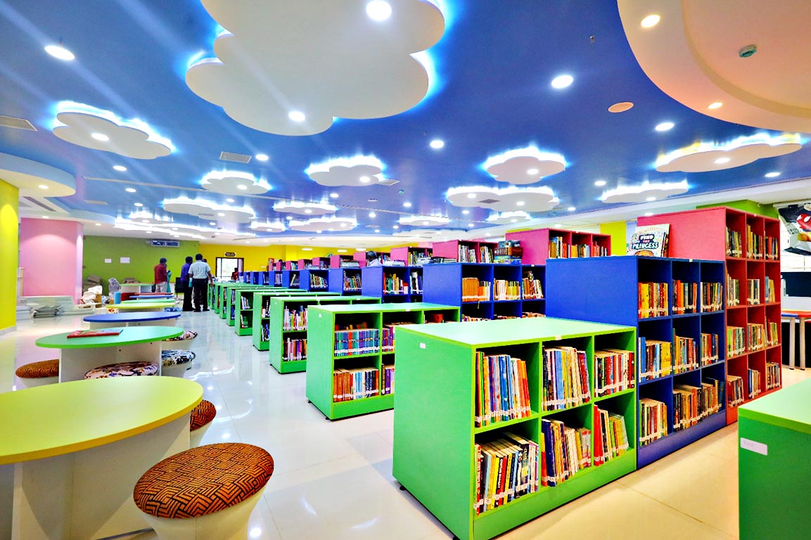 4 லட்சத்து 30 ஆயிரம் புத்தகங்களுடன் கலைஞர் நூற்றாண்டு நினைவு நூலகம் ...