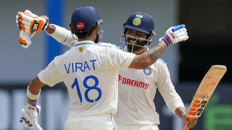 2வது டெஸ்ட் போட்டி- இந்திய அணி 438 ரன்கள் குவிப்பு | 2nd Test match ...