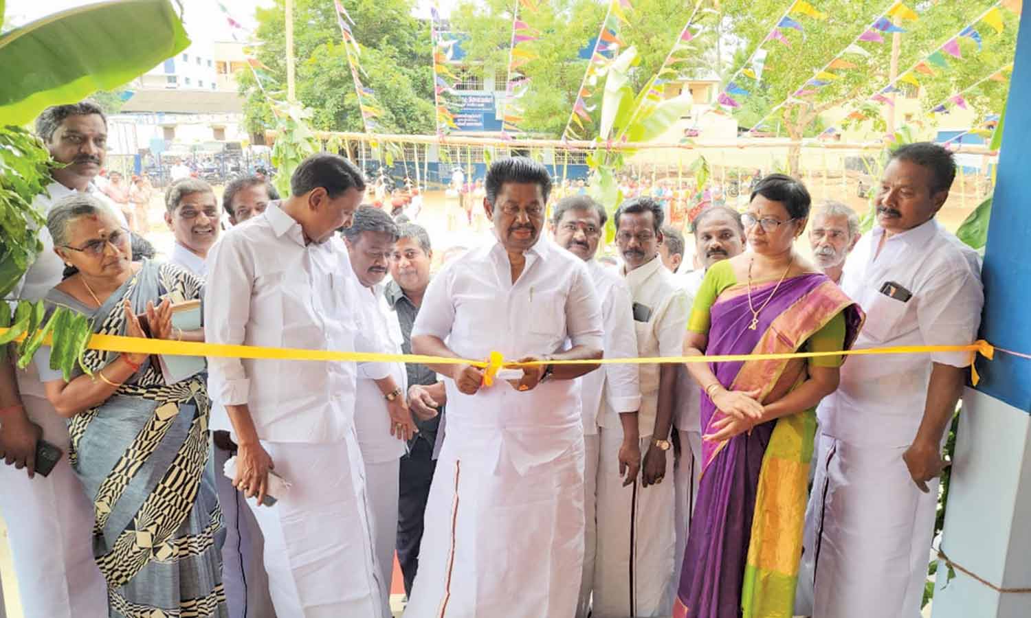 அரசு பள்ளிக்கு புதிய வகுப்பறை கட்டிடங்கள் திறப்பு | Inauguration of new ...