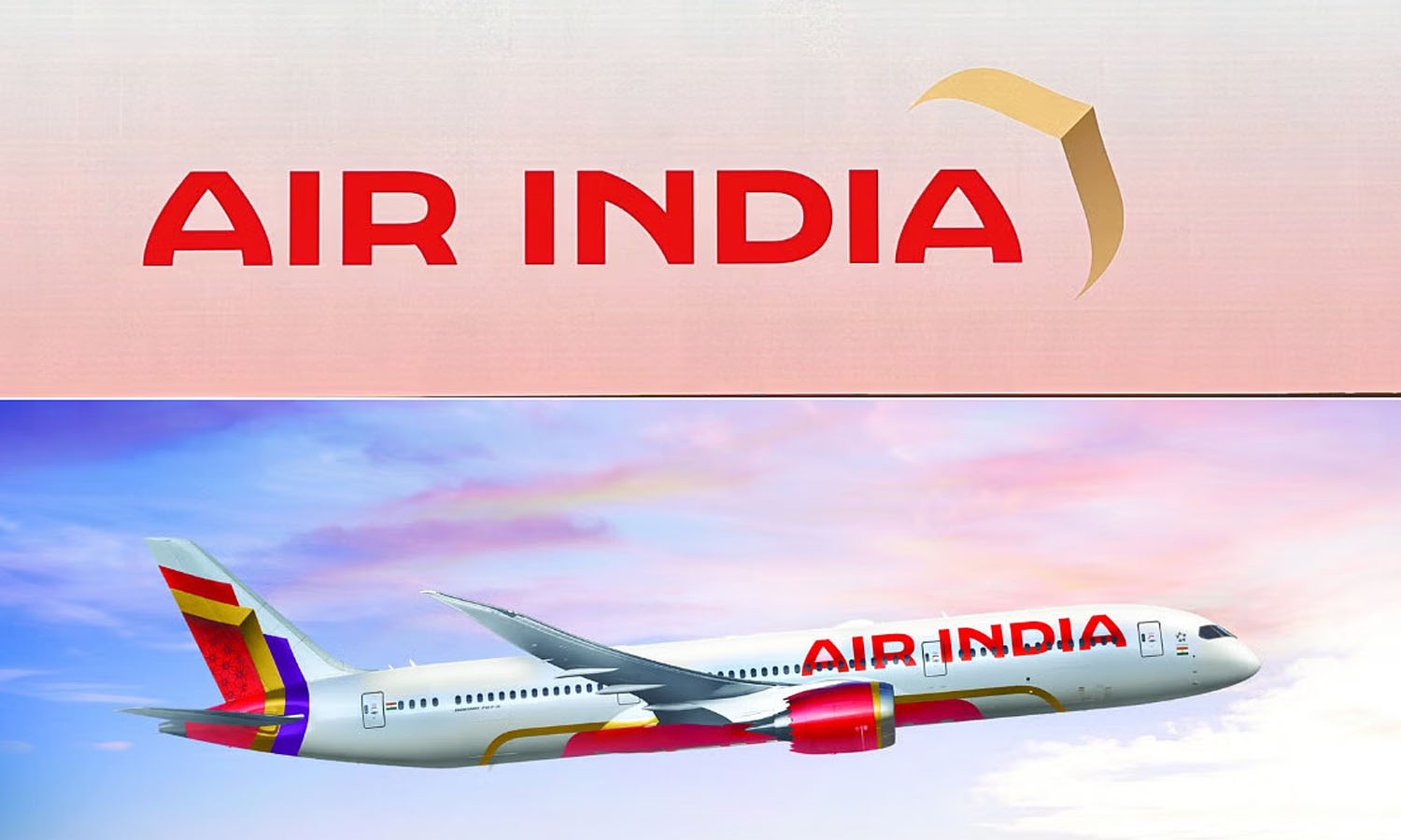 ஏர் இந்தியாவின் லோகோ மாற்றம் | New Air India Logo Aircraft Livery Unveiled