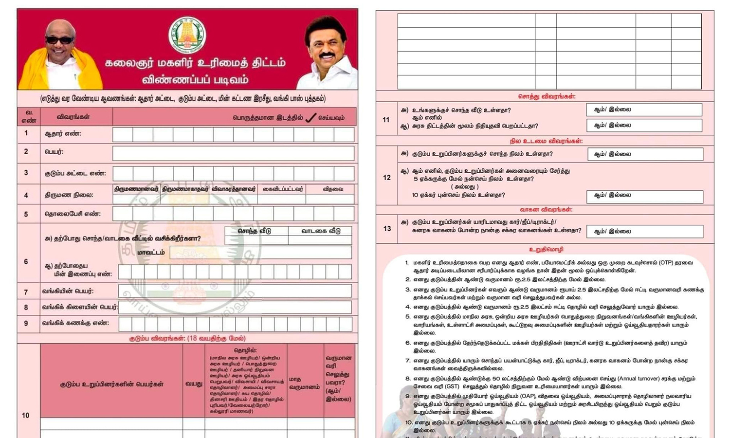 ஆத்தூர் தாலுகாவில் மகளிர் உரிமைத்தொகை விடுபட்டவர்களுக்கான சிறப்பு ...