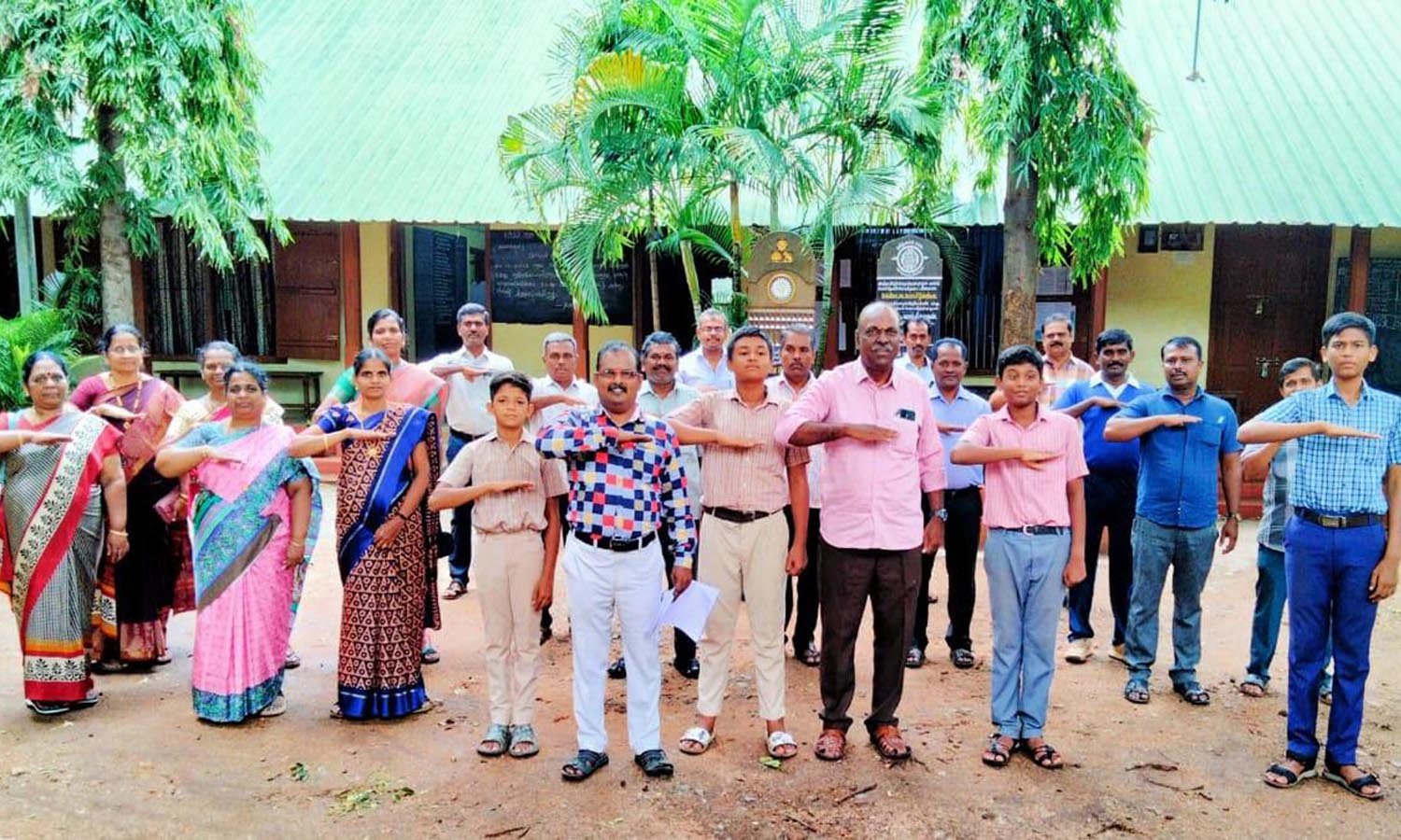 செங்கோட்டை அரசு பள்ளியில் தூய்மை உறுதிமொழி ஏற்பு | Cleanliness Pledge ...