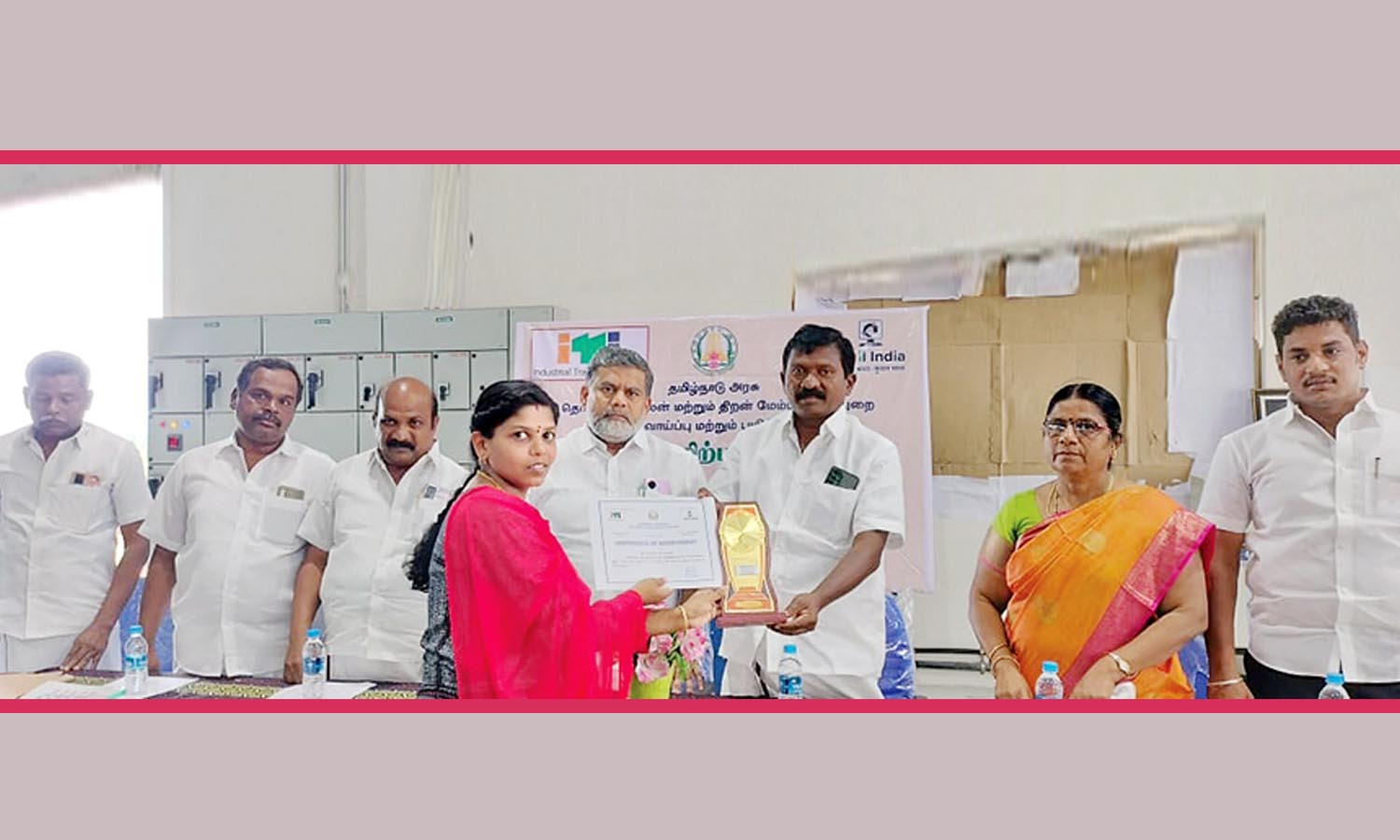 கடையநல்லூர் அரசு தொழிற்பயிற்சி நிலையத்தில் பட்டமளிப்பு விழா ...