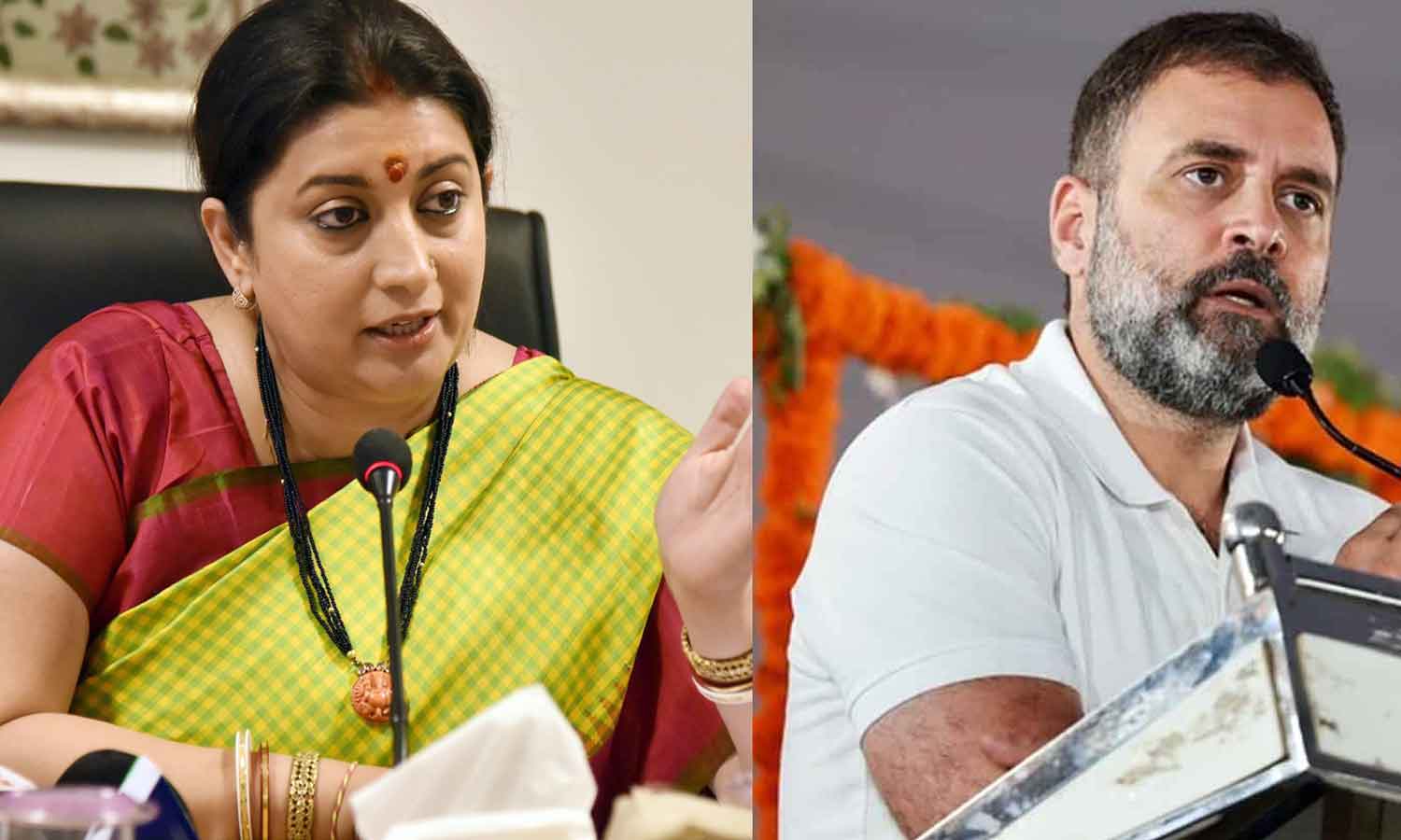 அமேதி தொகுதி மக்களுக்கு தீபாவளி பரிசுகளை வாரி வழங்கிய ஸ்மிருதி இரானி ...