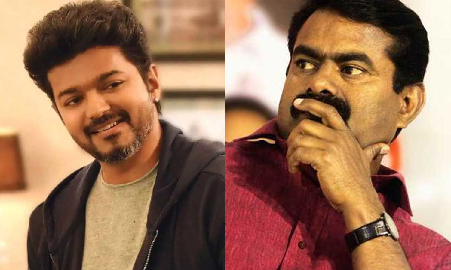 விஜய் மக்களின் மனங்களை வெல்ல வேண்டும்: சீமான் | seeman says Vijay ...