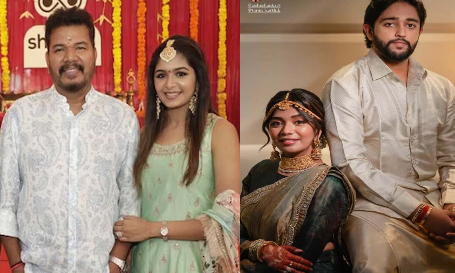 இயக்குநர் ஷங்கரின் மூத்த மகளுக்கு நிச்சயதார்த்தம்: மாப்பிள்ளை யார் ...