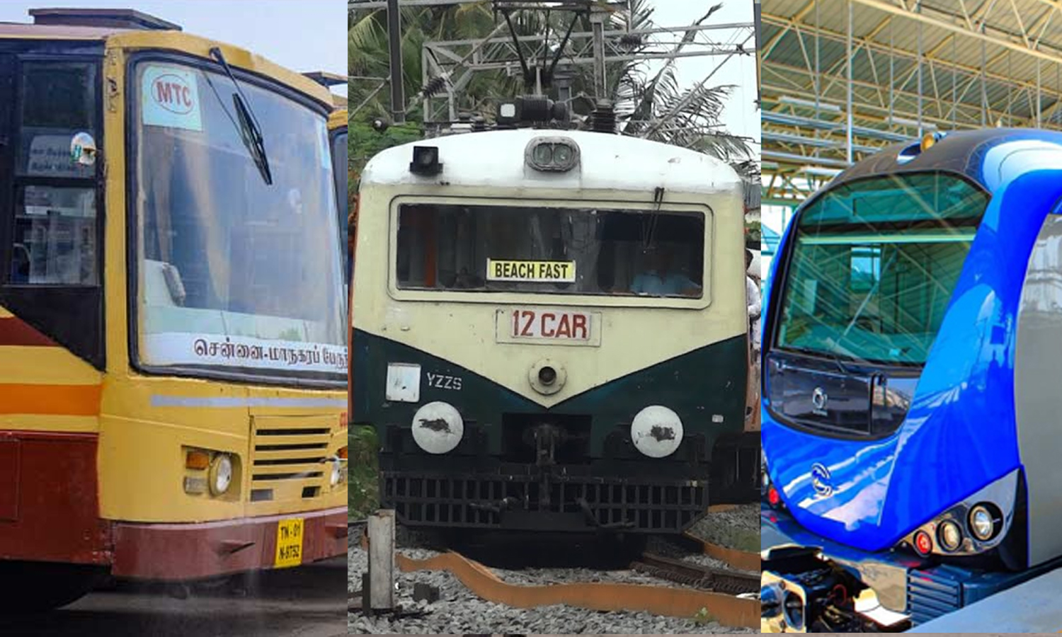 பேருந்து, புறநகர் மற்றும் மெட்ரோ ரெயில்களில் பயணிக்க ஒரே டிக்கெட் ...