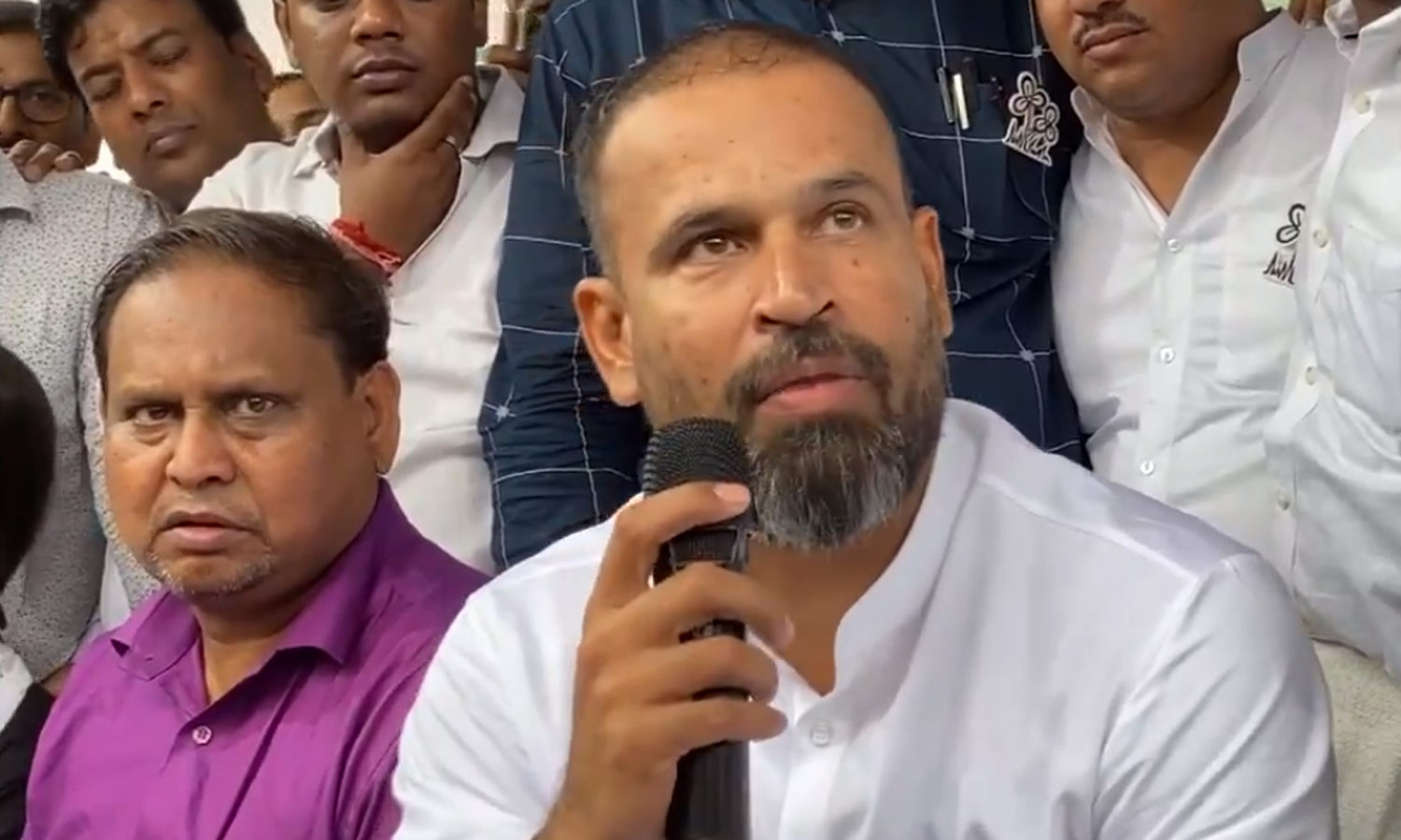 இது வித்தியாசமானது: தேர்தல் களத்தில் அடித்து ஆடும் யூசுப் பதான் | Former cricketer and TMC ...