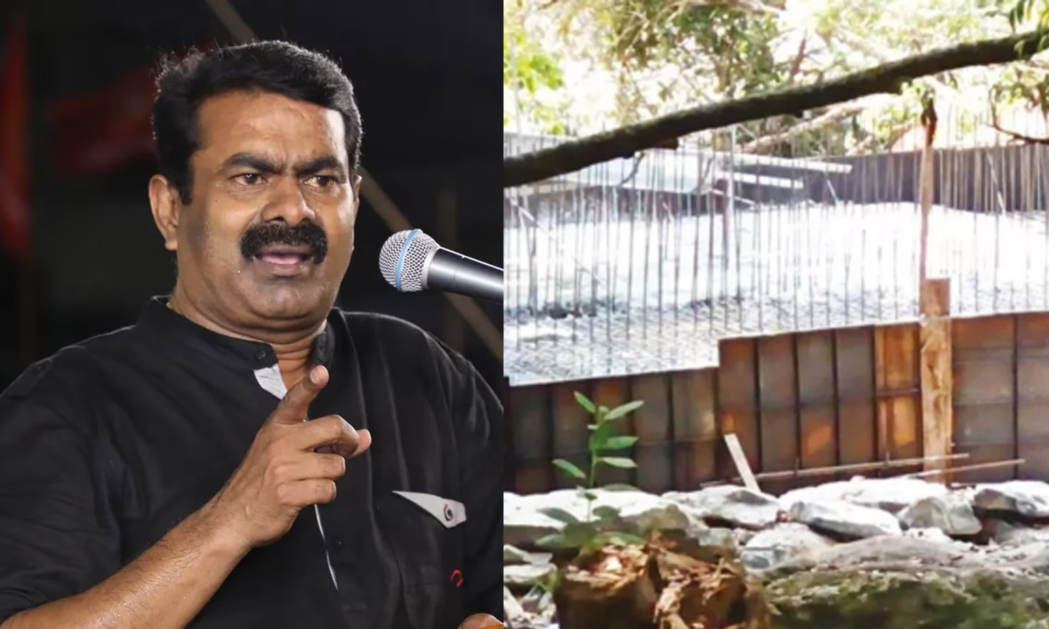 சிலந்தி ஆற்றின் குறுக்கே தடுப்பணை கட்டும் கேரள அரசு: சீமான் கண்டனம் ...