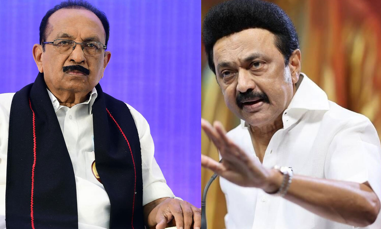 வைகோவை சந்தித்து நலம் விசாரித்தார் முதலமைச்சர் மு.க.ஸ்டாலின் | Tamil ...