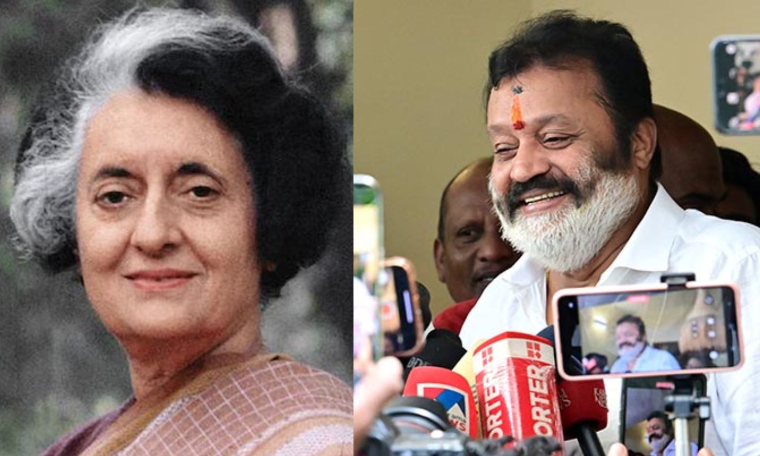 'இந்தியாவின் அன்னை இந்திரா காந்தி' .. எனது அரசியல் குரு இவங்கதான்.. சொல்கிறார் சுரேஷ் கோபி ...